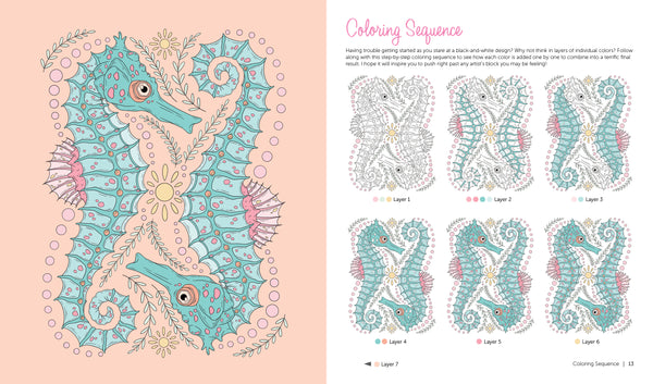 By the Seaside Coastal Coloring Book – Schifferbooks